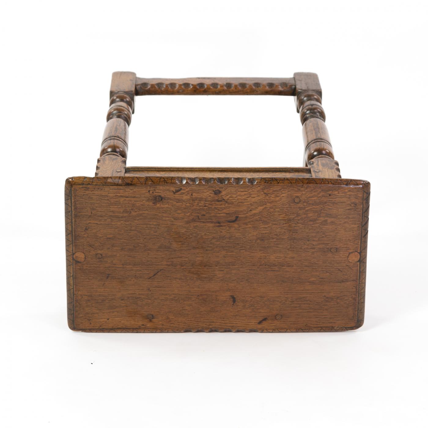 18th Century English Joint Stool.