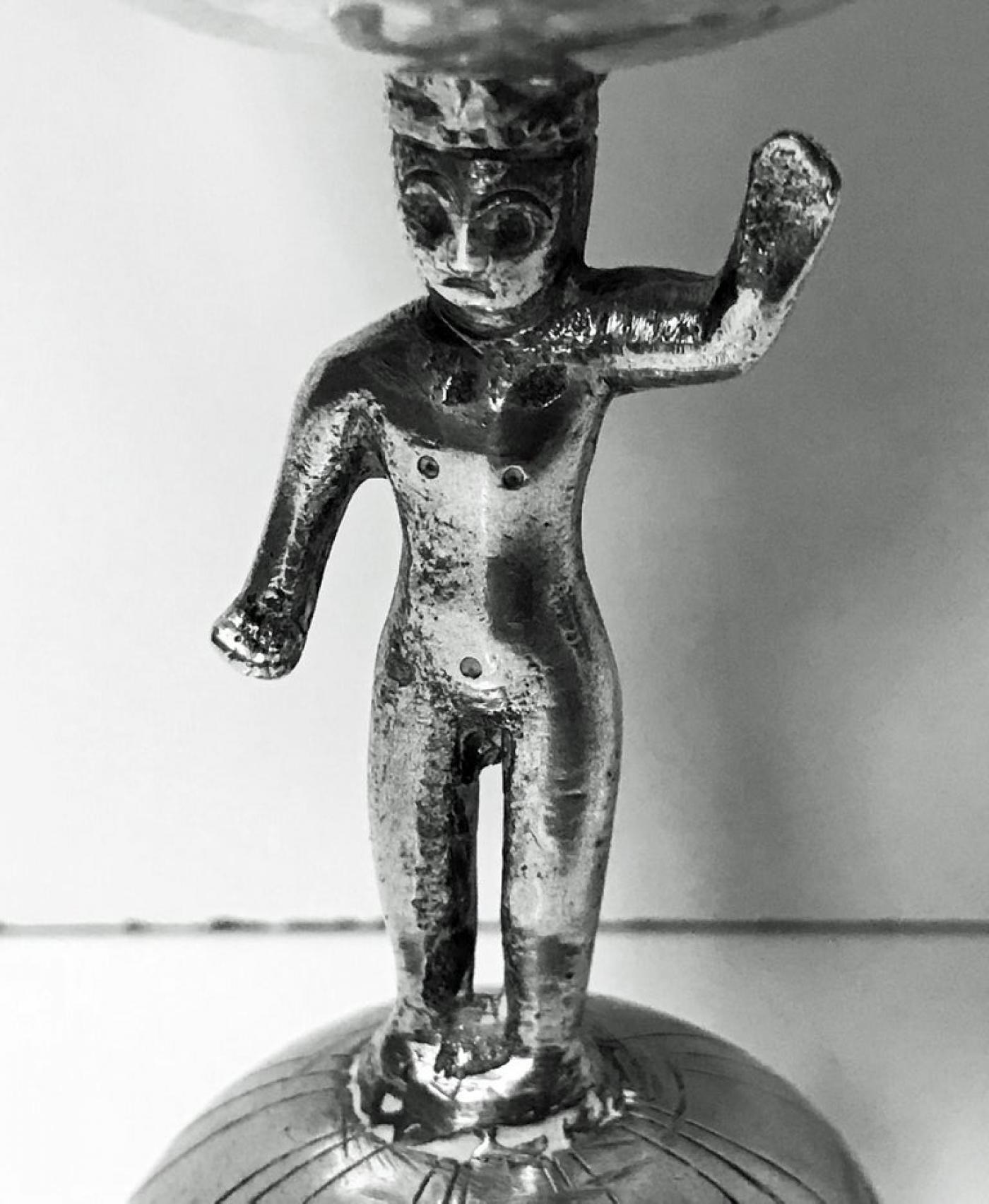 18th Century Spanish Colonial Silver Chalice Cup, circa 1780-1800