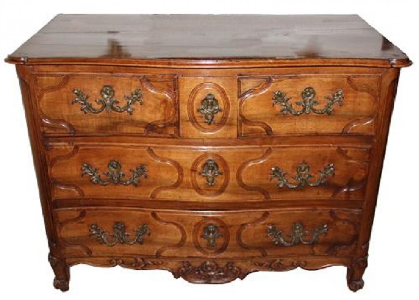 18th Century Walnut French Régence Transitional to Louis XV Three ...