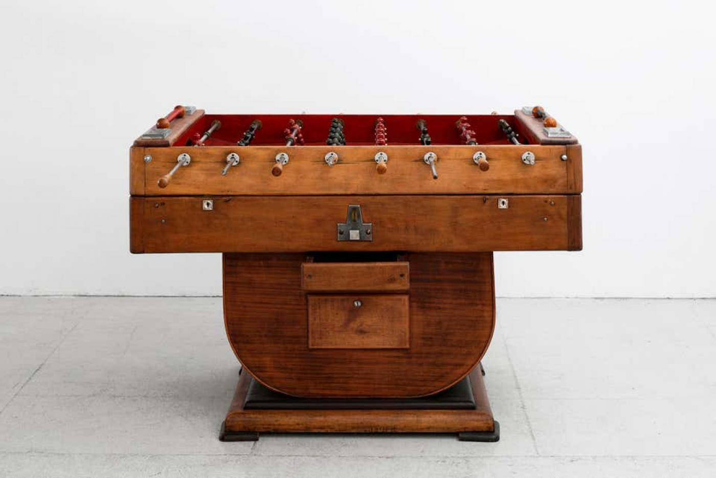 1940S EUROPEAN FOOSBALL TABLE