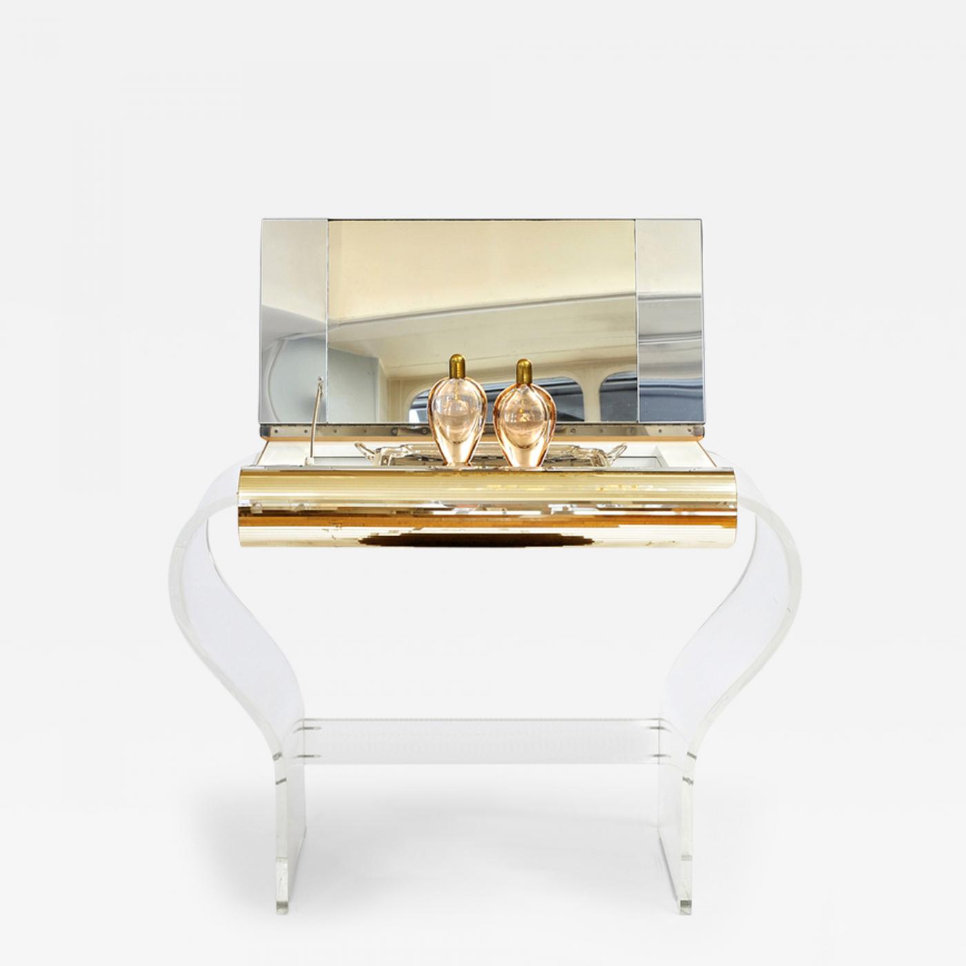 1950s American lucite dressing-table
