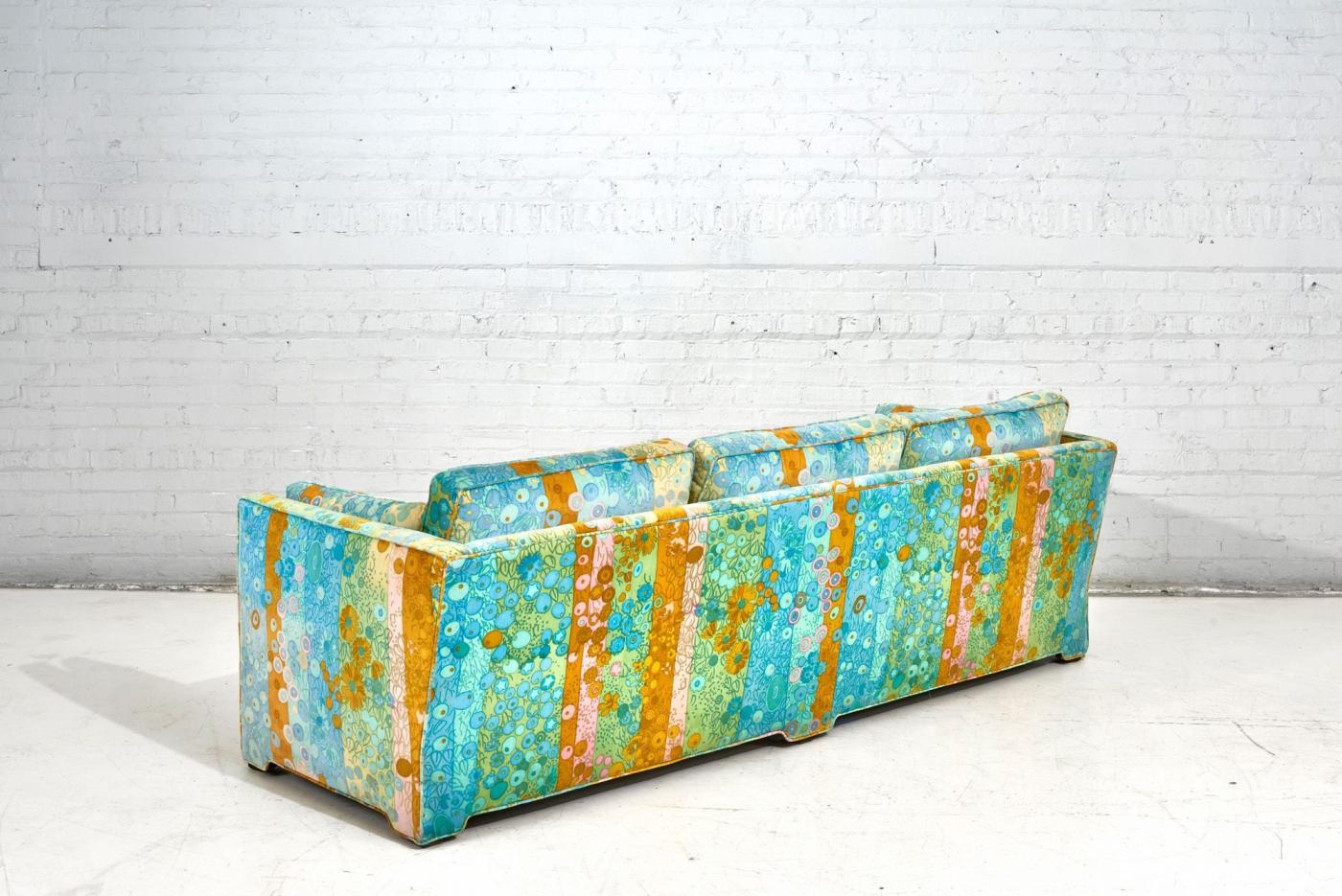 Jack Lenor Larsen - 1950's Sofa in Jack Lenor Larsen Fabric