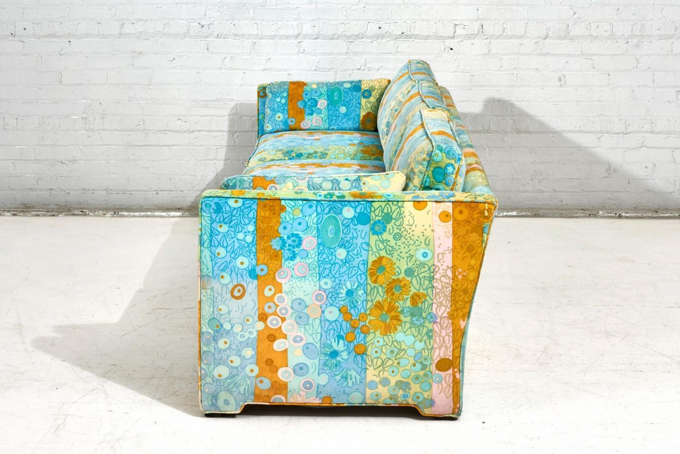 Jack Lenor Larsen - 1950's Sofa in Jack Lenor Larsen Fabric