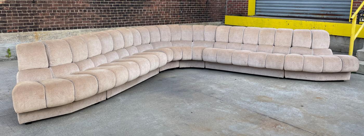 1960s 6 Piece Sectional Sofa