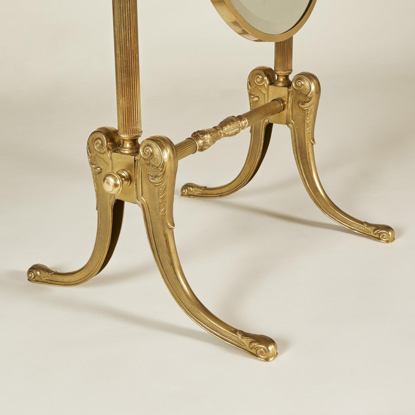 1970s Italian freestanding dressing mirror