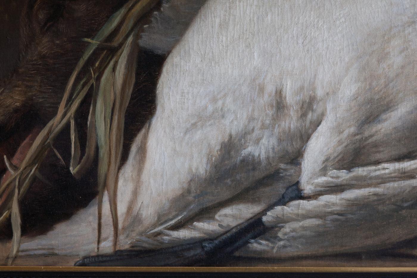 19TH CENTURY STILL LIFE OF A SWAN