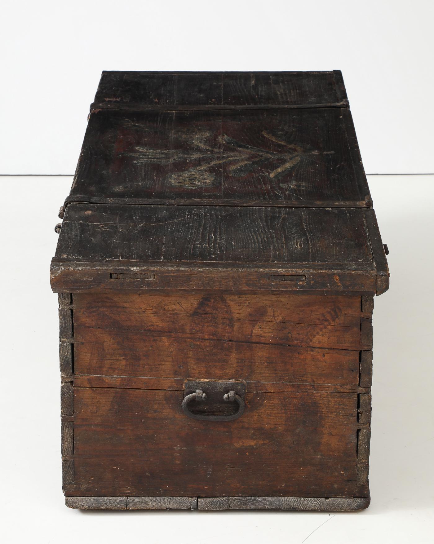 19th Century Dutch Traveling Trunk