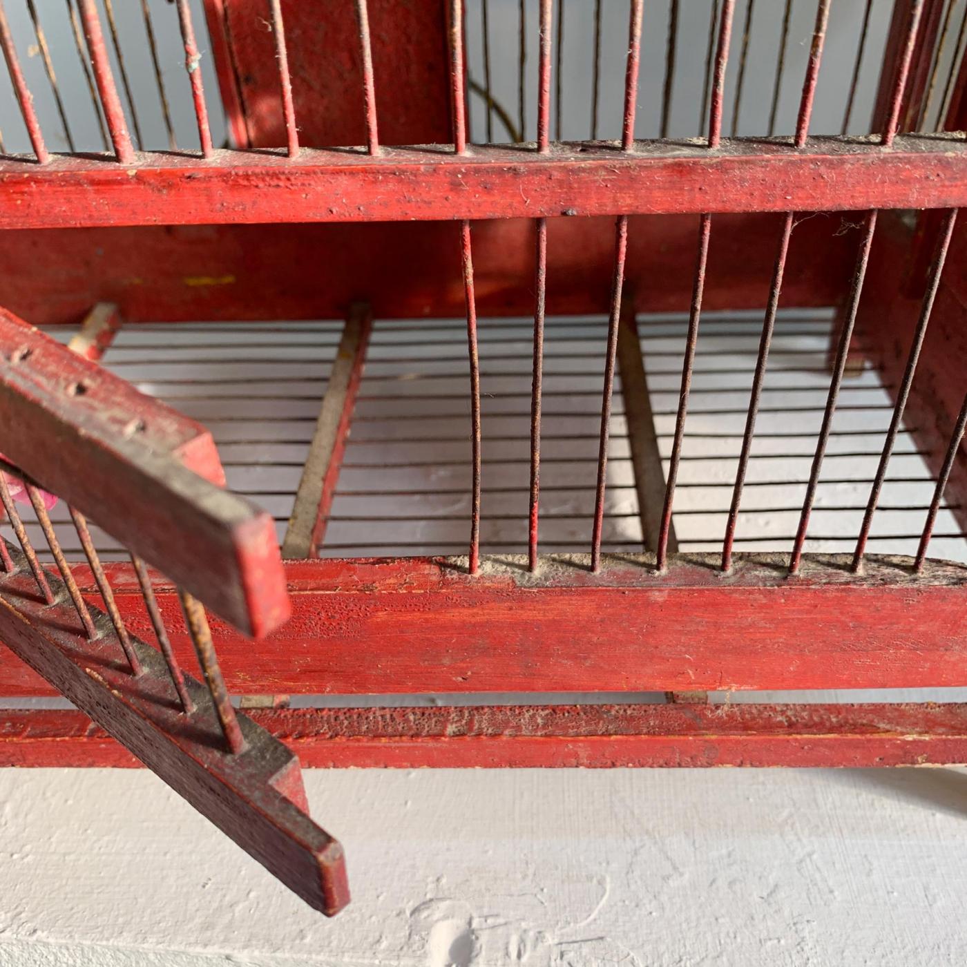 19th Century German Folk Art Bird Cage