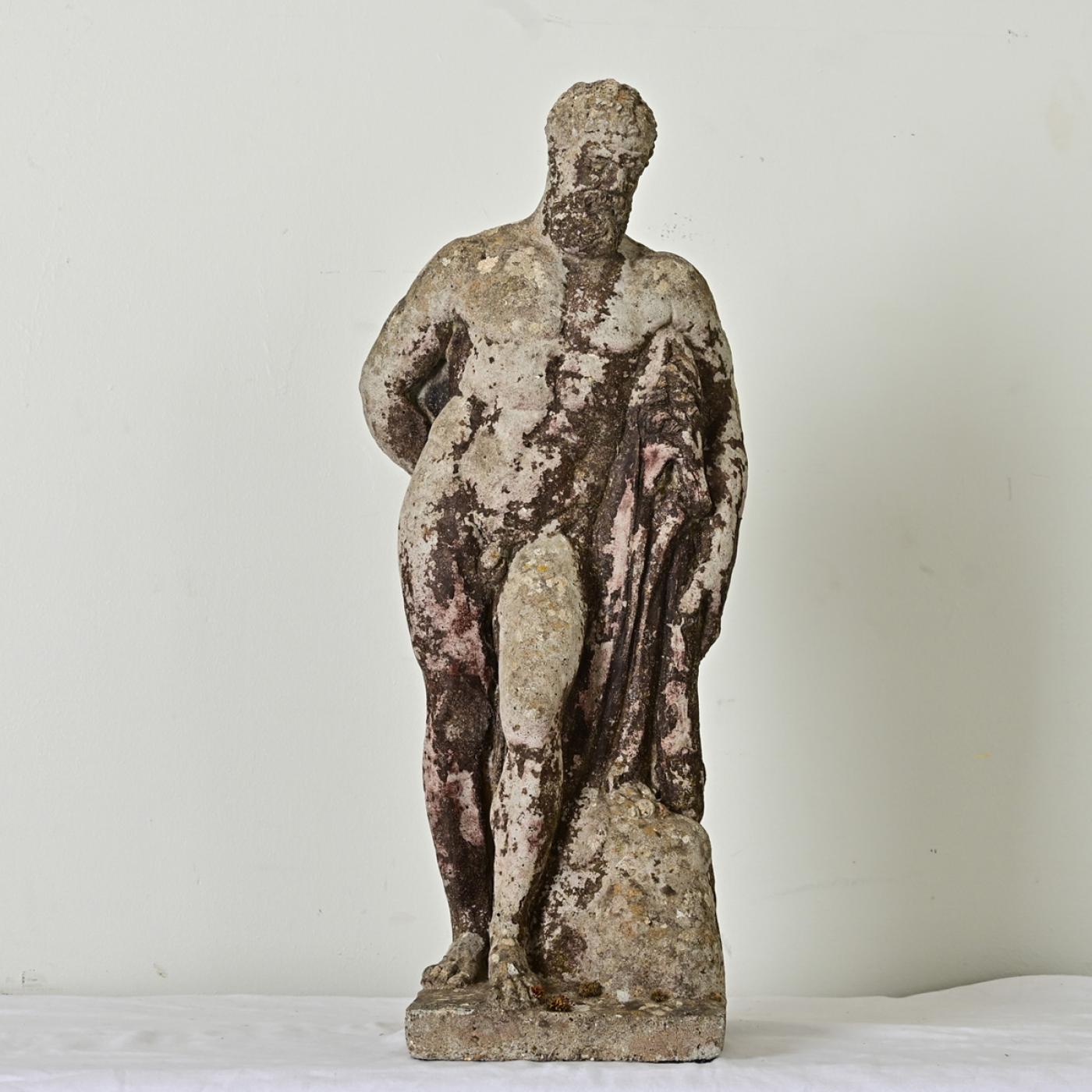 19th Century Reproduction Farnese Hercules Statue