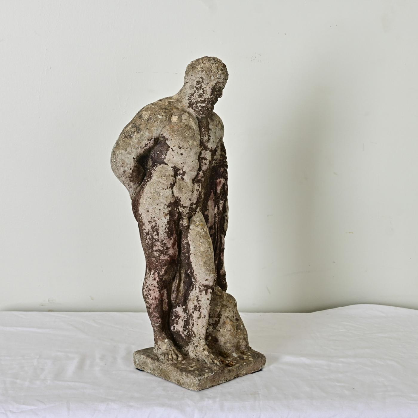 19th Century Reproduction Farnese Hercules Statue