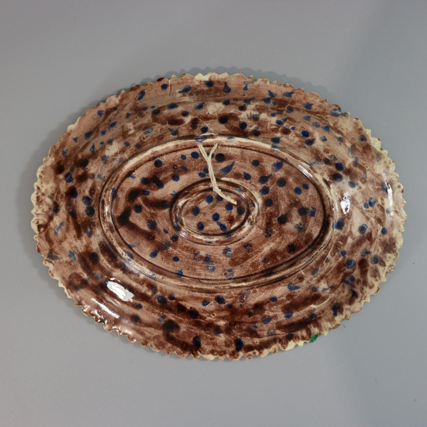 Palissy Ware / Palissy Majolica - 19thC Barbizet Palissy Majolica Fish ...