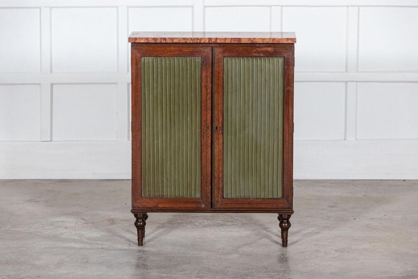 19thC English Regency Pine Cabinet