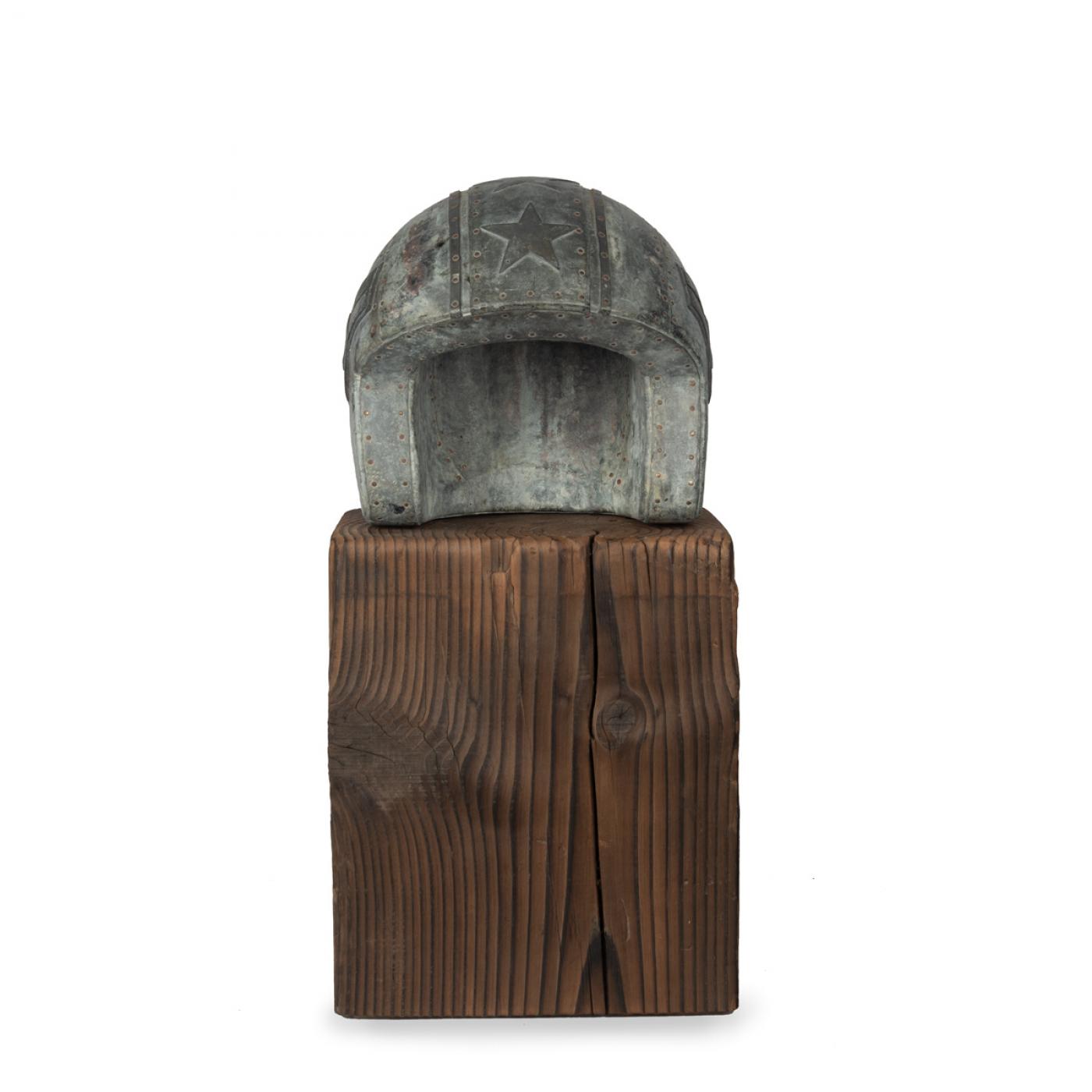 A ‘5-star’ metal helmet by Martin Scorey