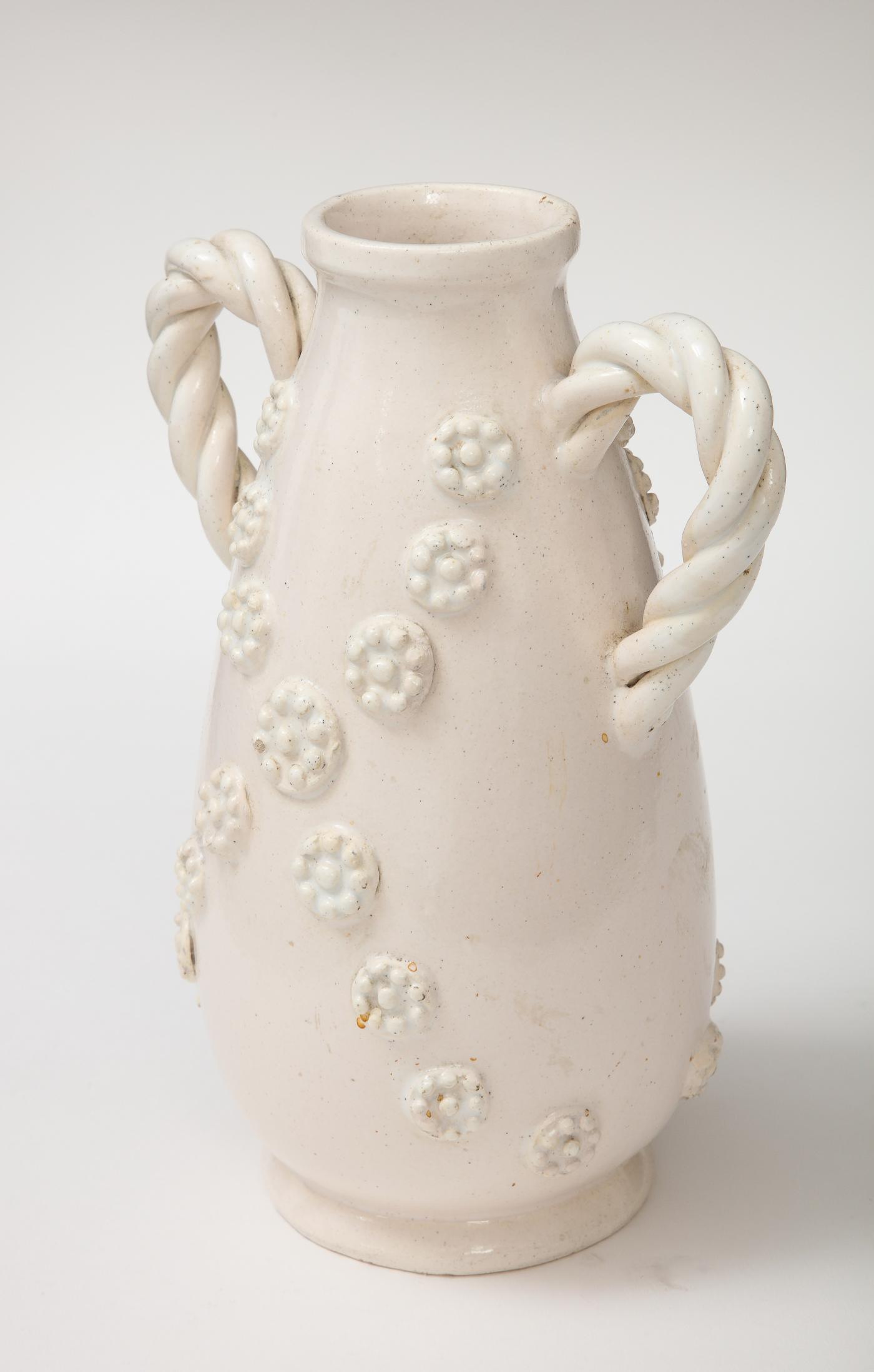 A French Faience Vase
