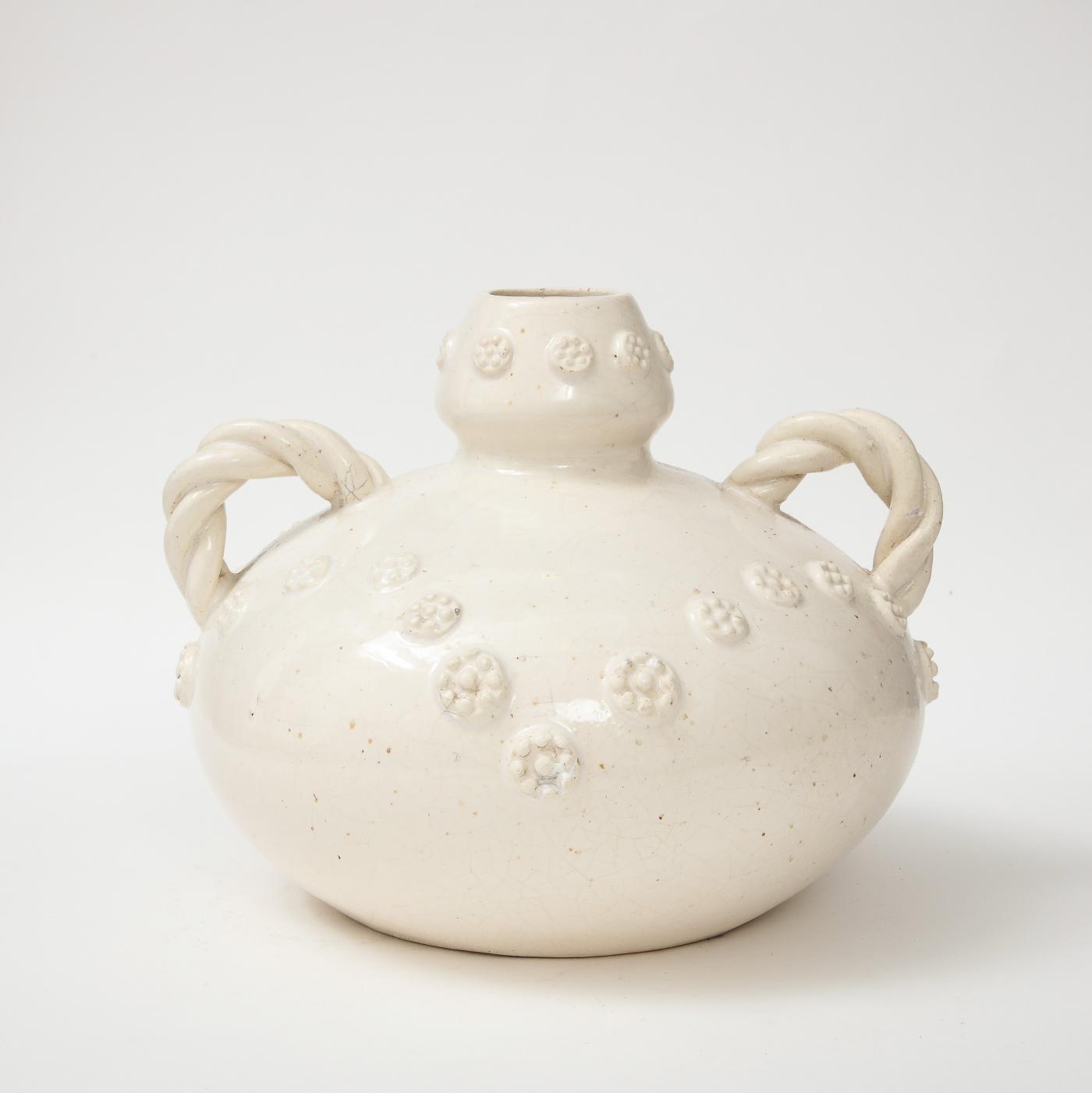 A French Faience Vase