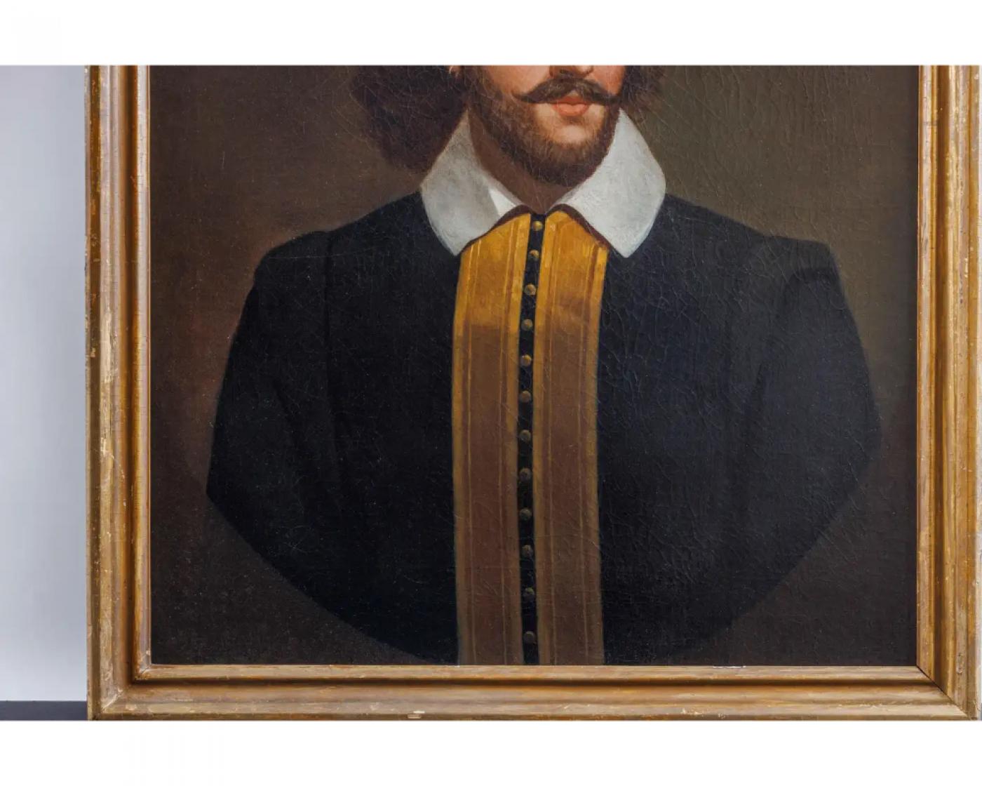 William Shakespeare - A Magnificent and Rare Portrait Painting of ...