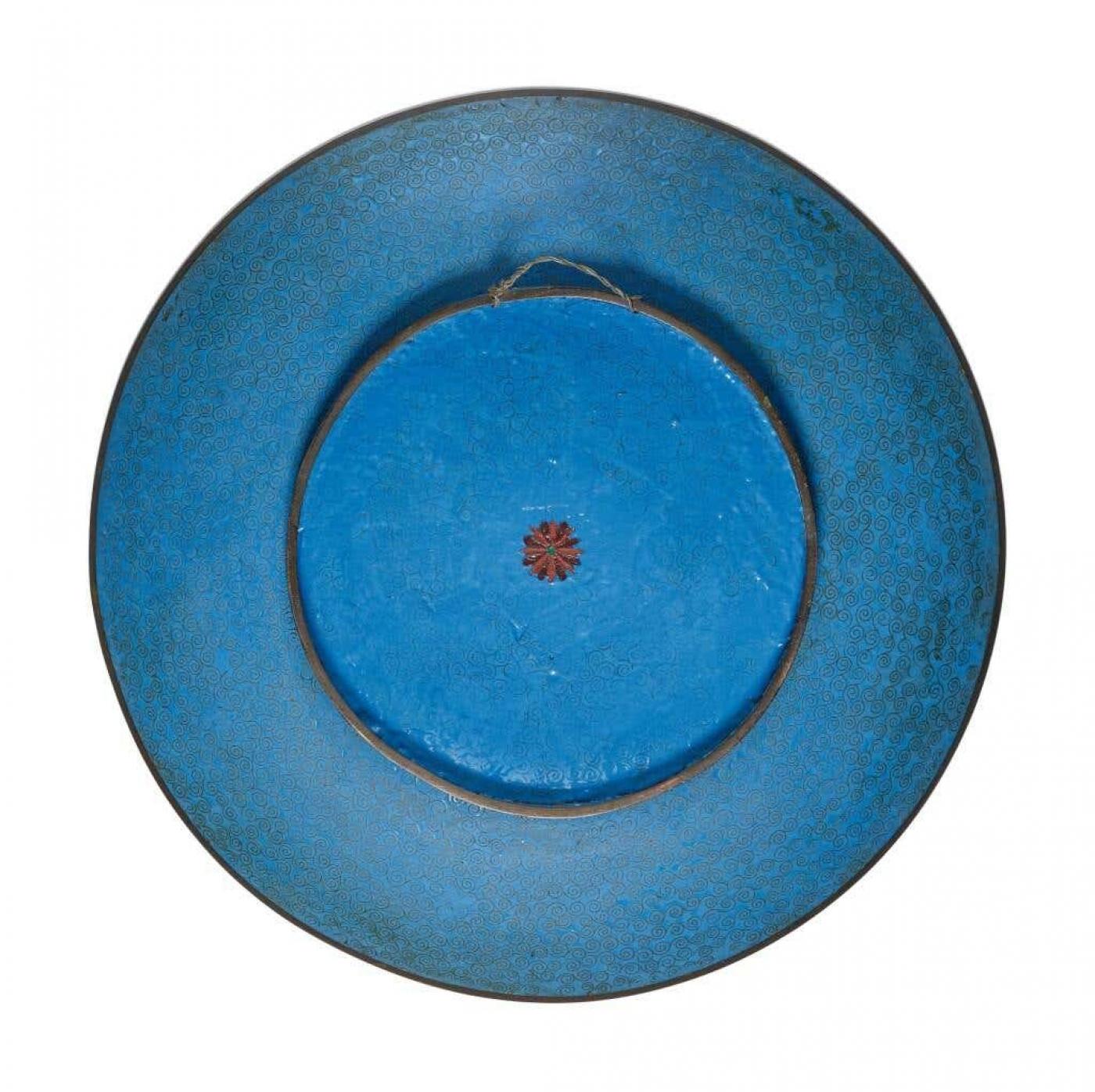 A Massive Museum Pair of Meiji Period Japanese Cloisonne Enamel ...