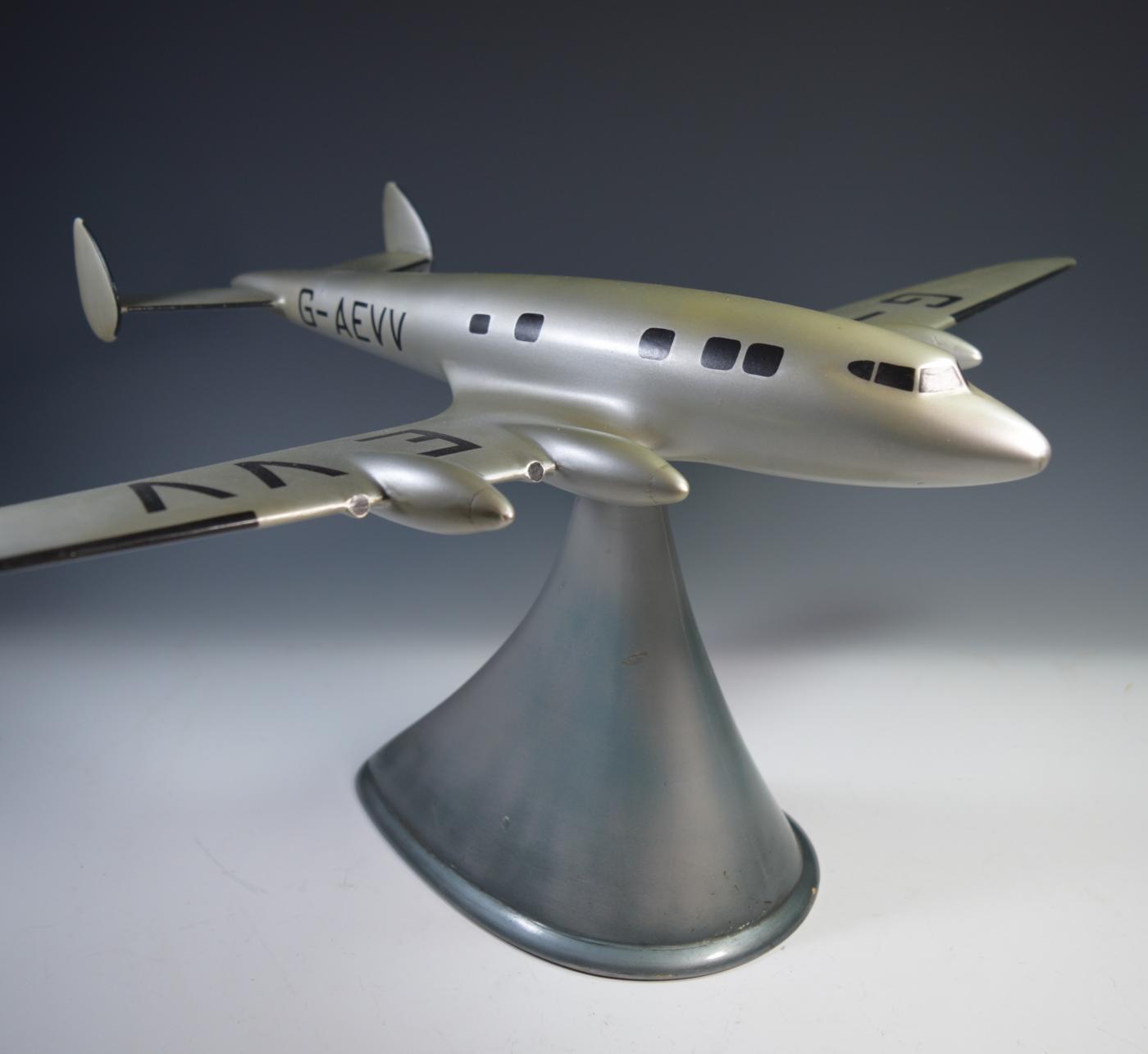 A Prototype Model of a de Haviland Albatross Airplane