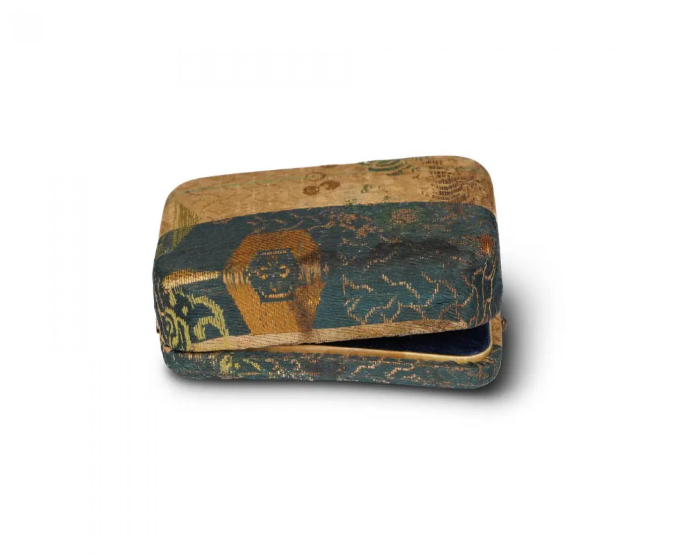 A Rare Alexis Falize Antique Gold and Cloisonné Enamel Locket, Circa 1867