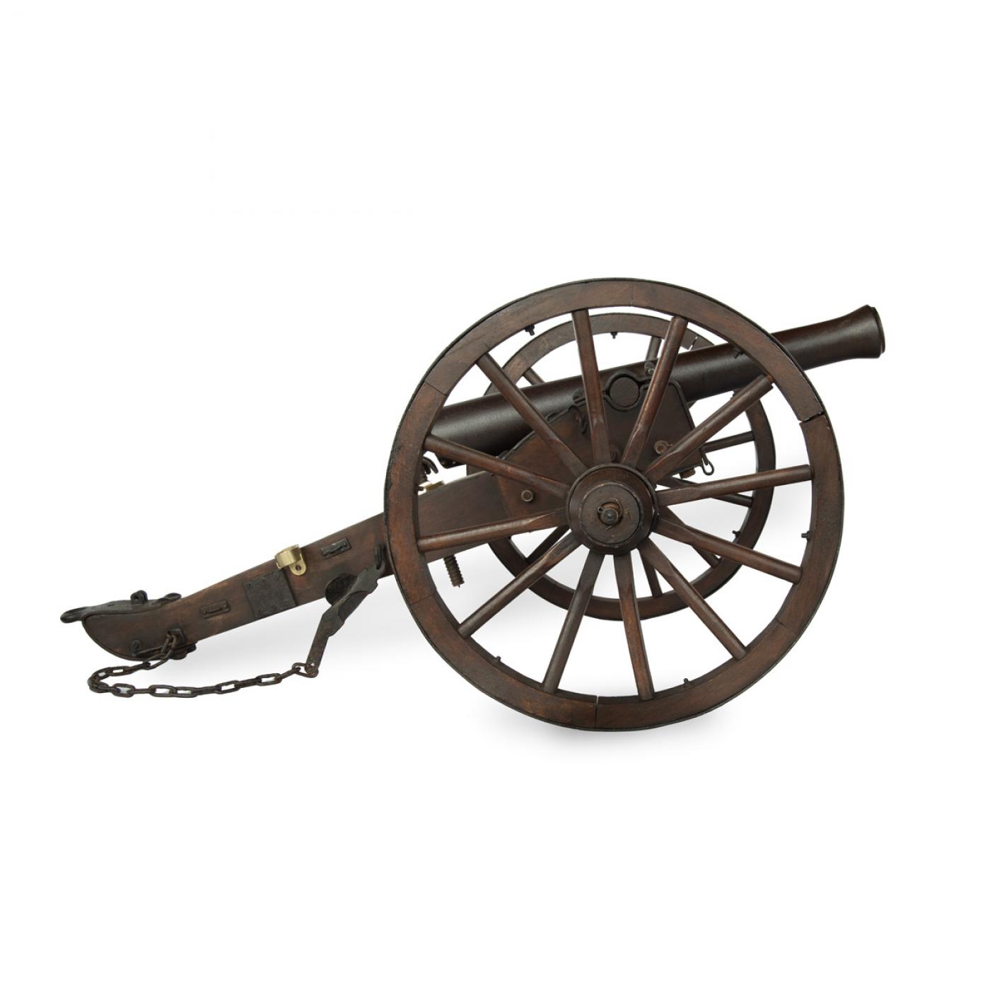 A late 19th century scale model of field cannon