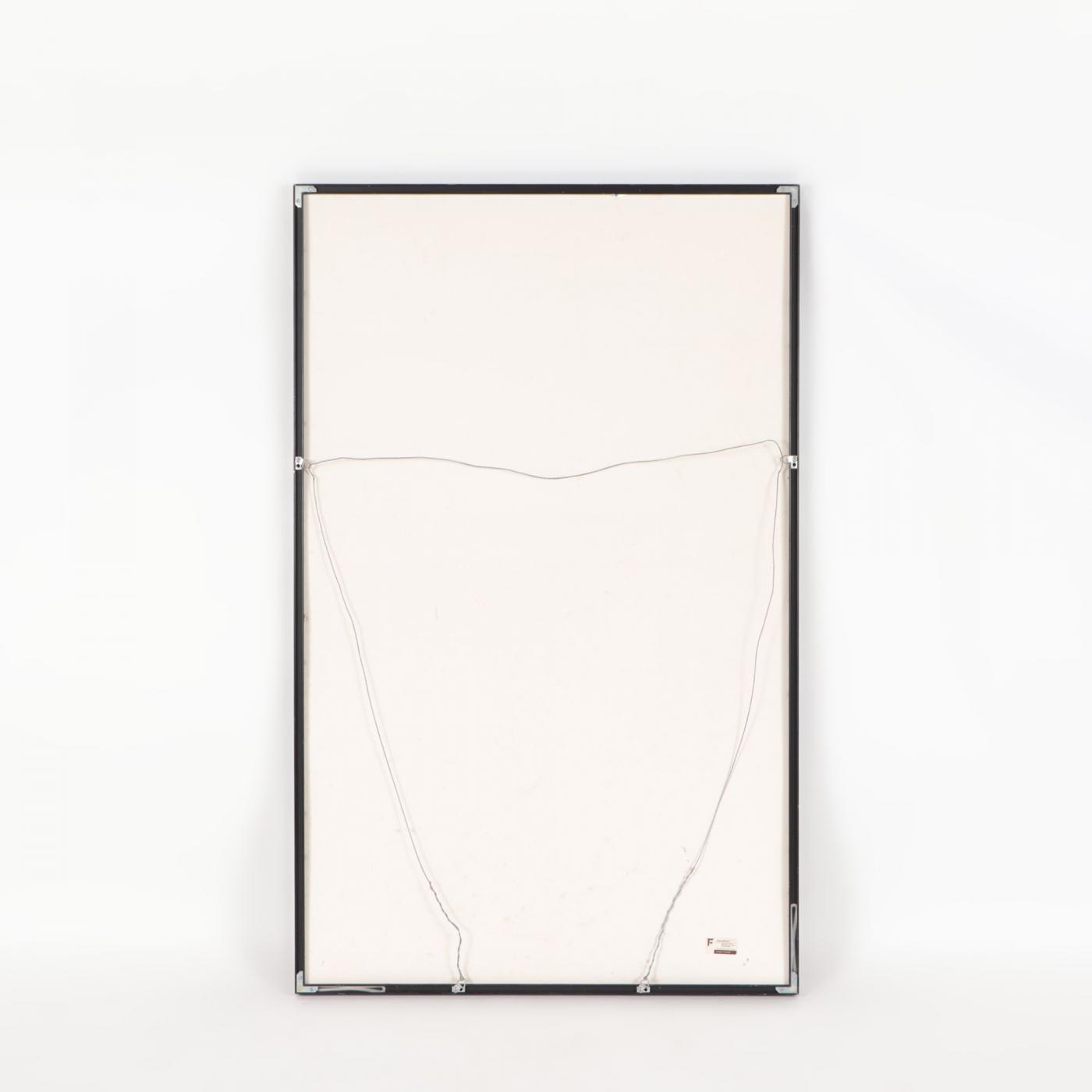 A rare framed antique English First Aid poster circa 1900.