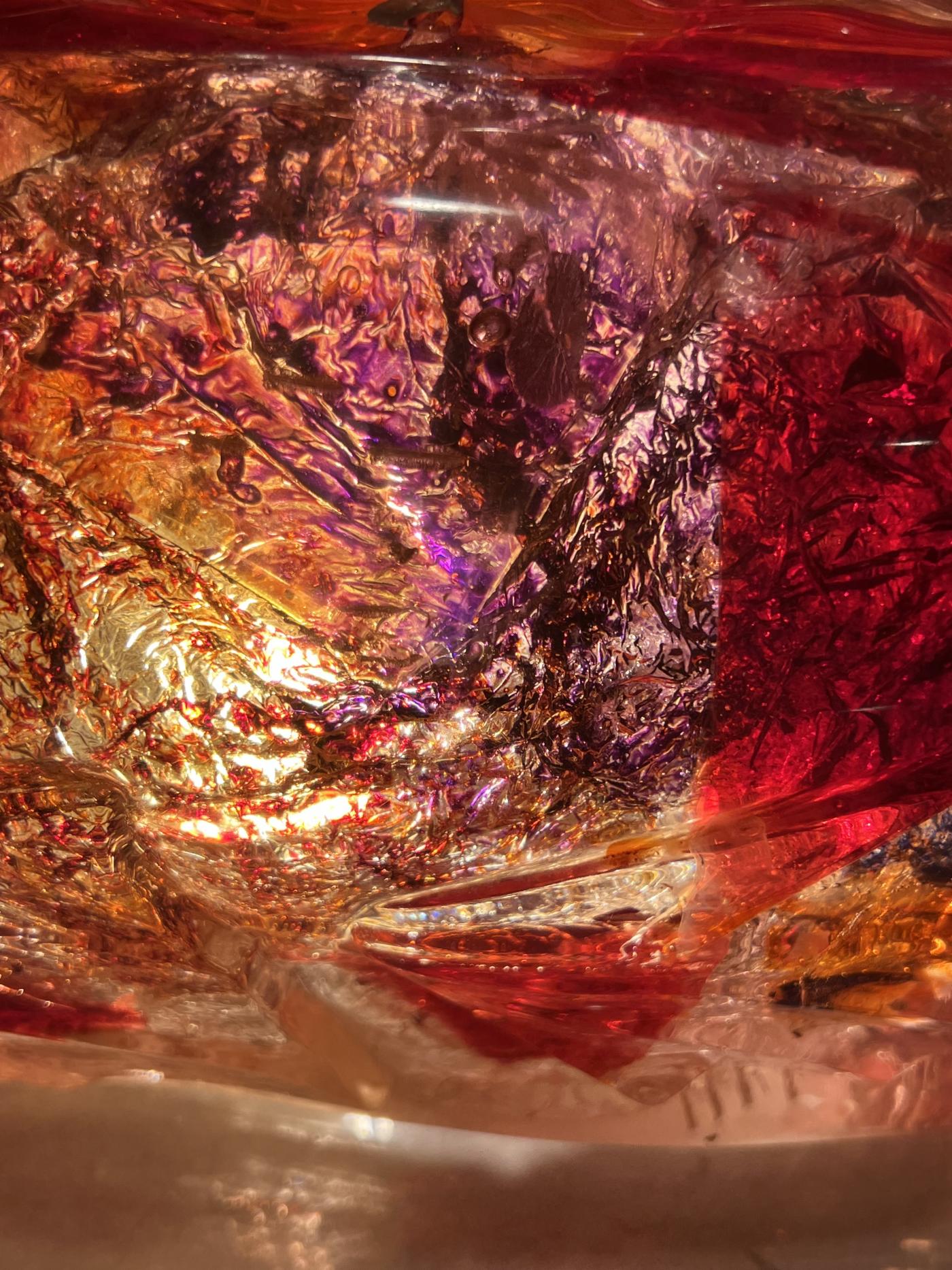 UNIQUE AMAZING LARGE SCALE COLORFUL RESIN FISH ILLUMINATED SCULPTURE LAMP