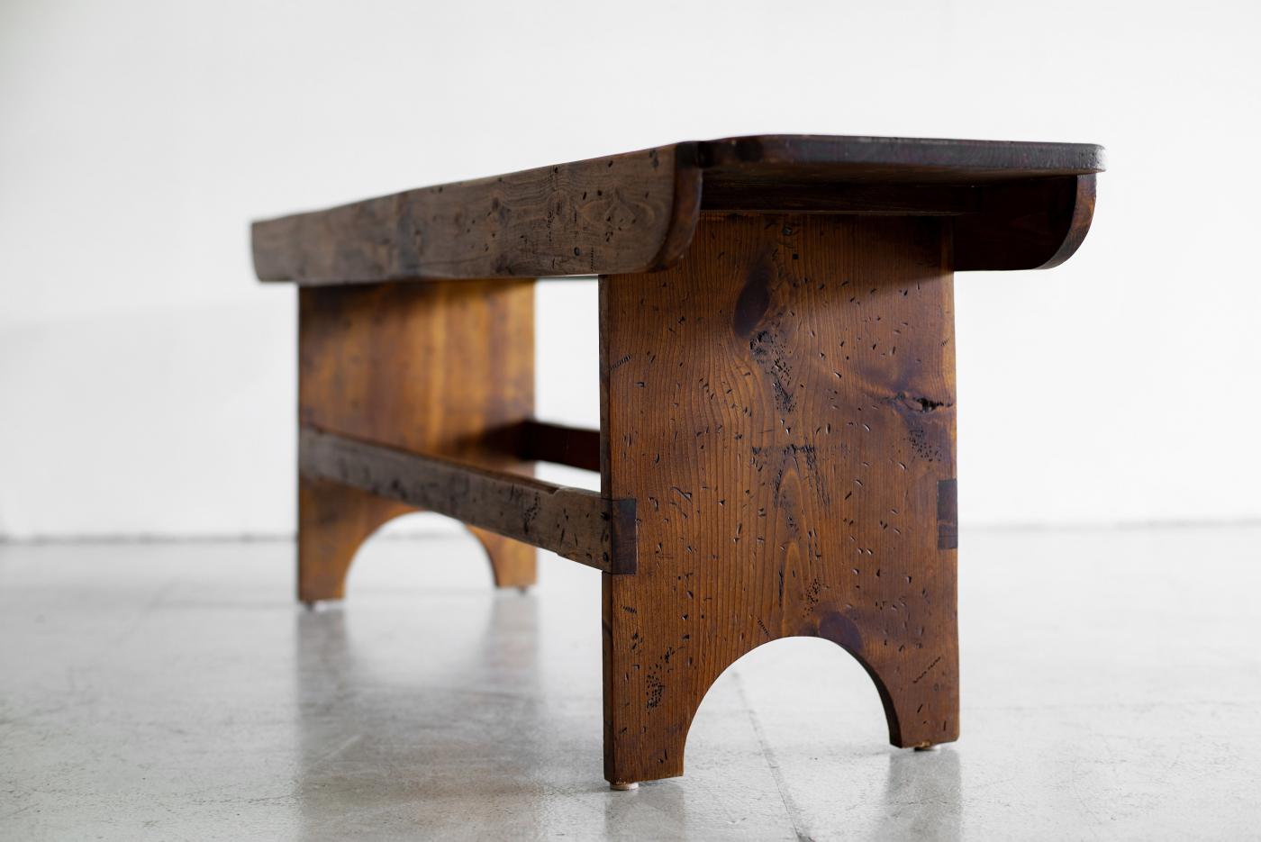 ANTIQUE RUSTIC BENCH