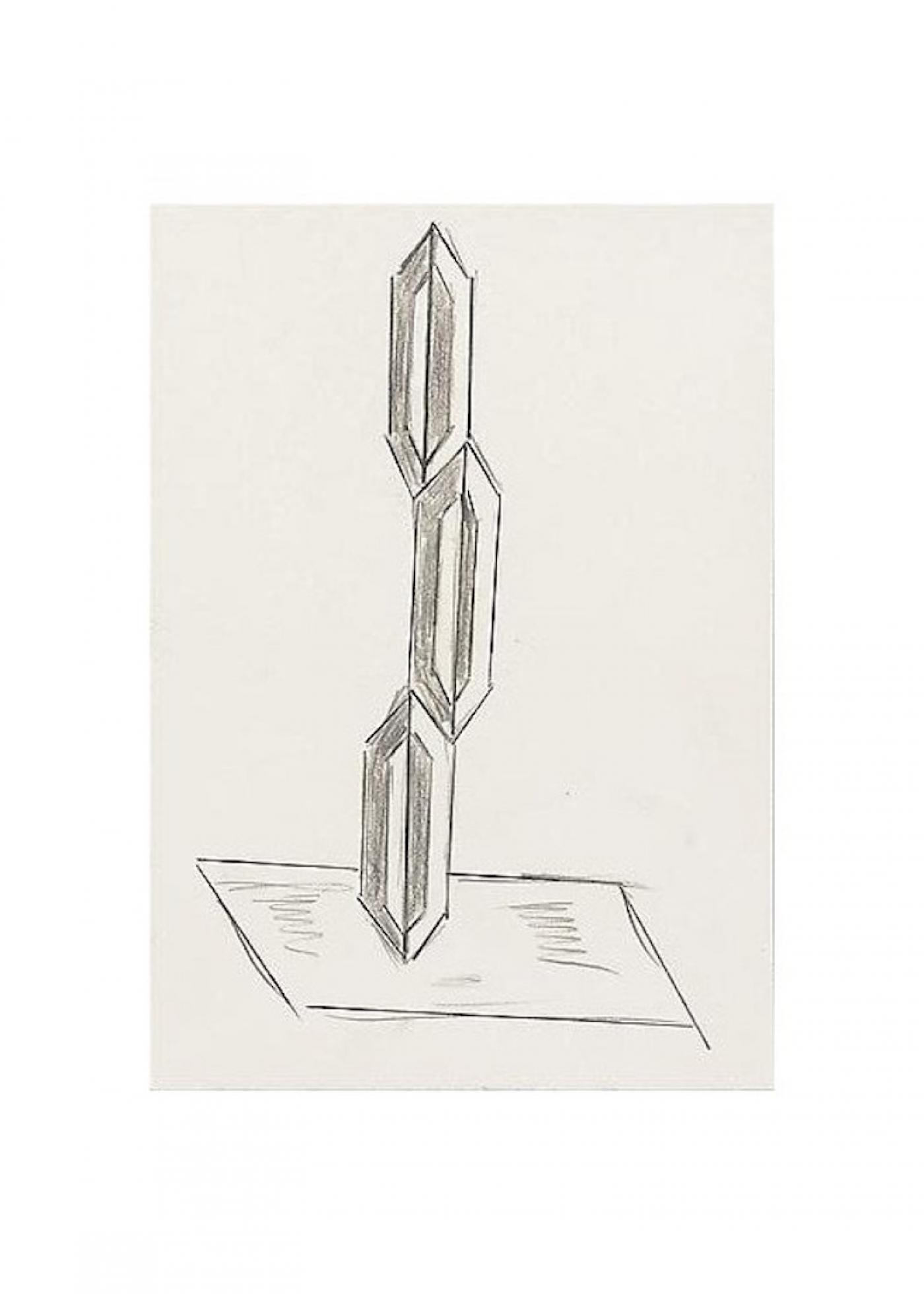 ARTHUR CARTER - Study for Construction No. 95, 1998
