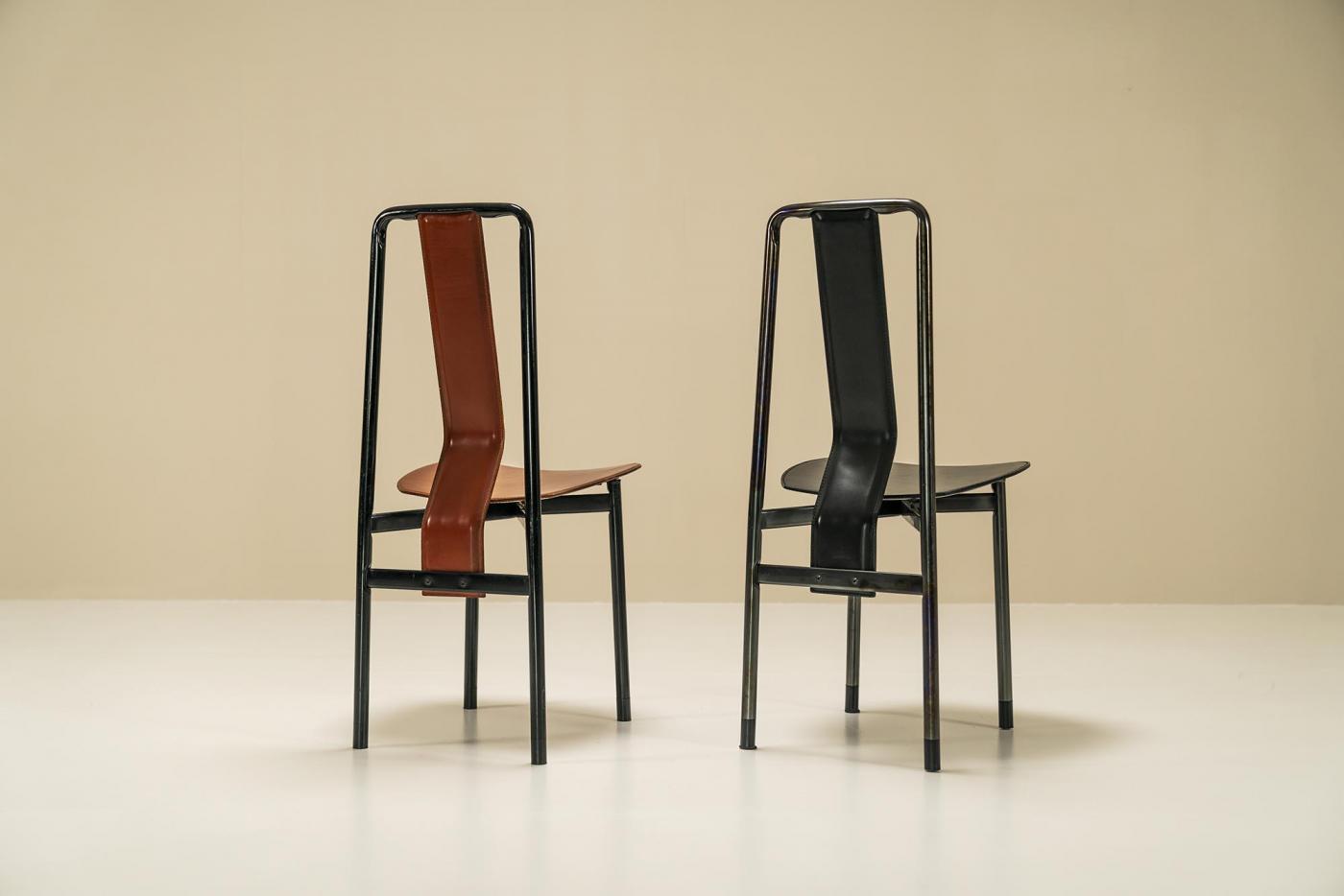 Achille Castiglioni - Set of 8 “Irma” Dining Chairs by Achille ...