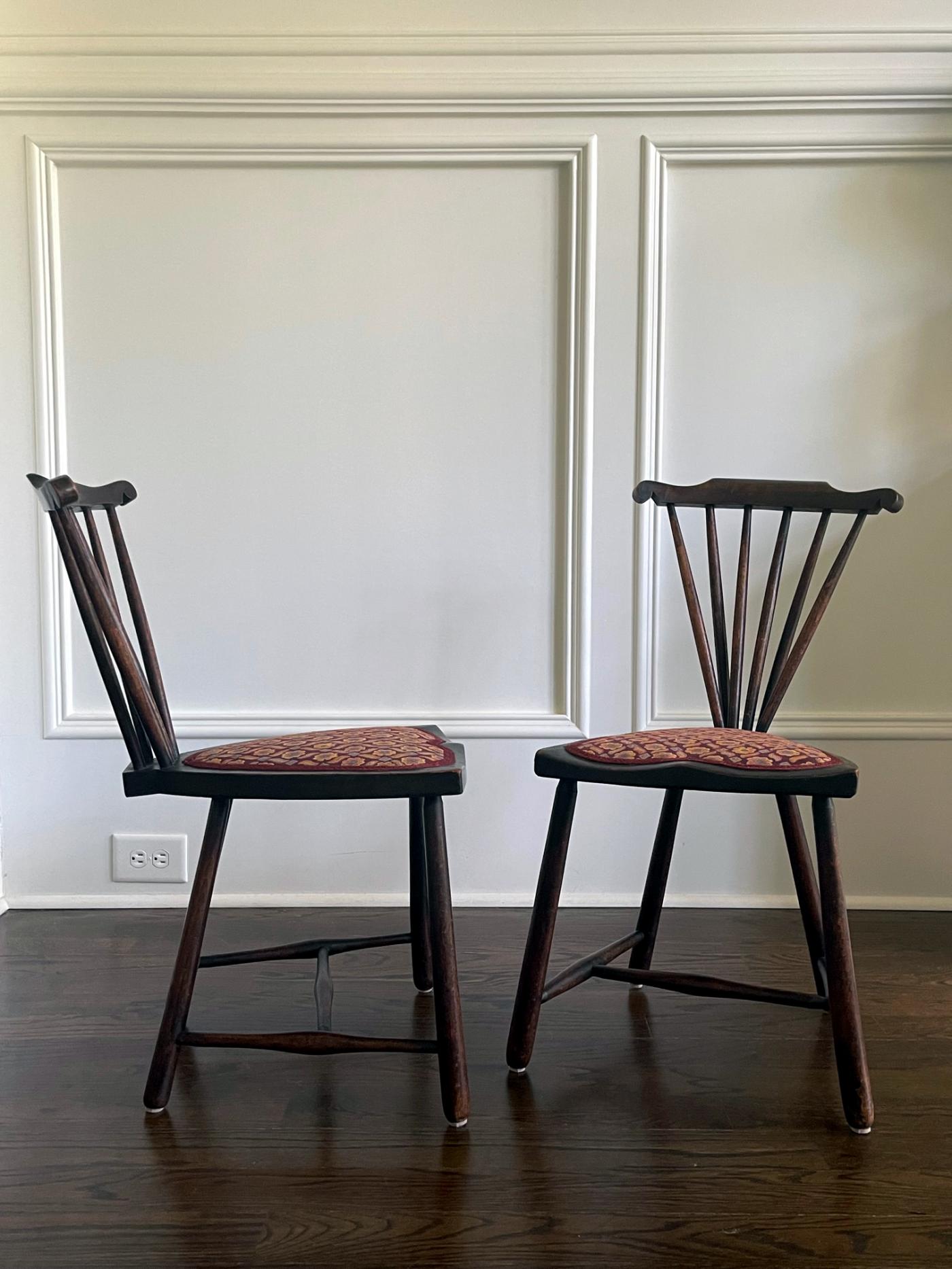 Adolf Loos - Rare pair of Vienna Secession Modern Chairs by Adolf Loos