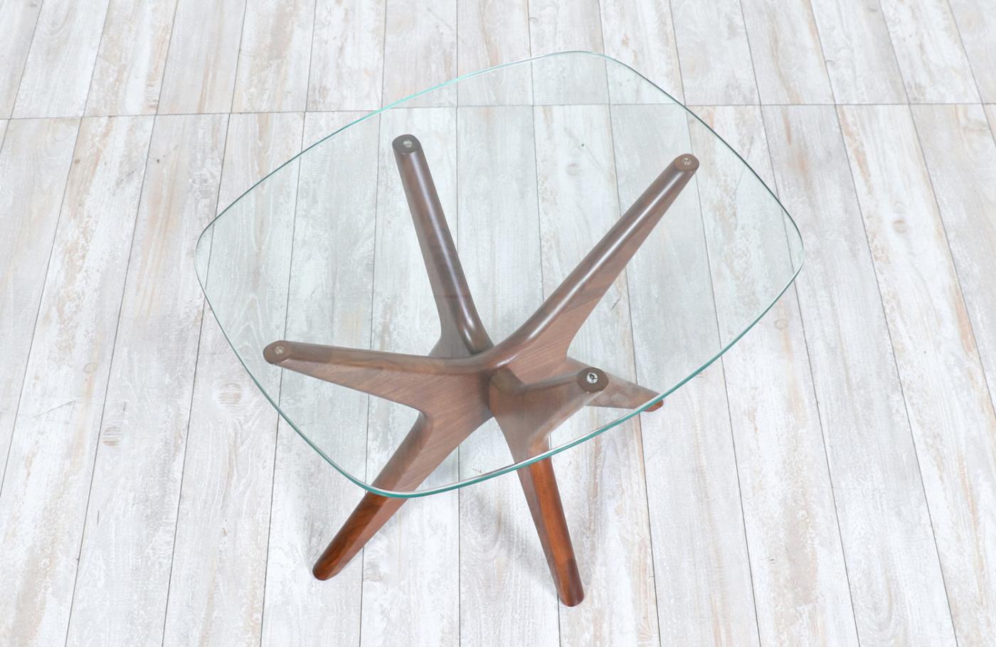 Adrian Pearsall - Adrian Pearsall Sculpted Walnut "Jax" Side Table for ...
