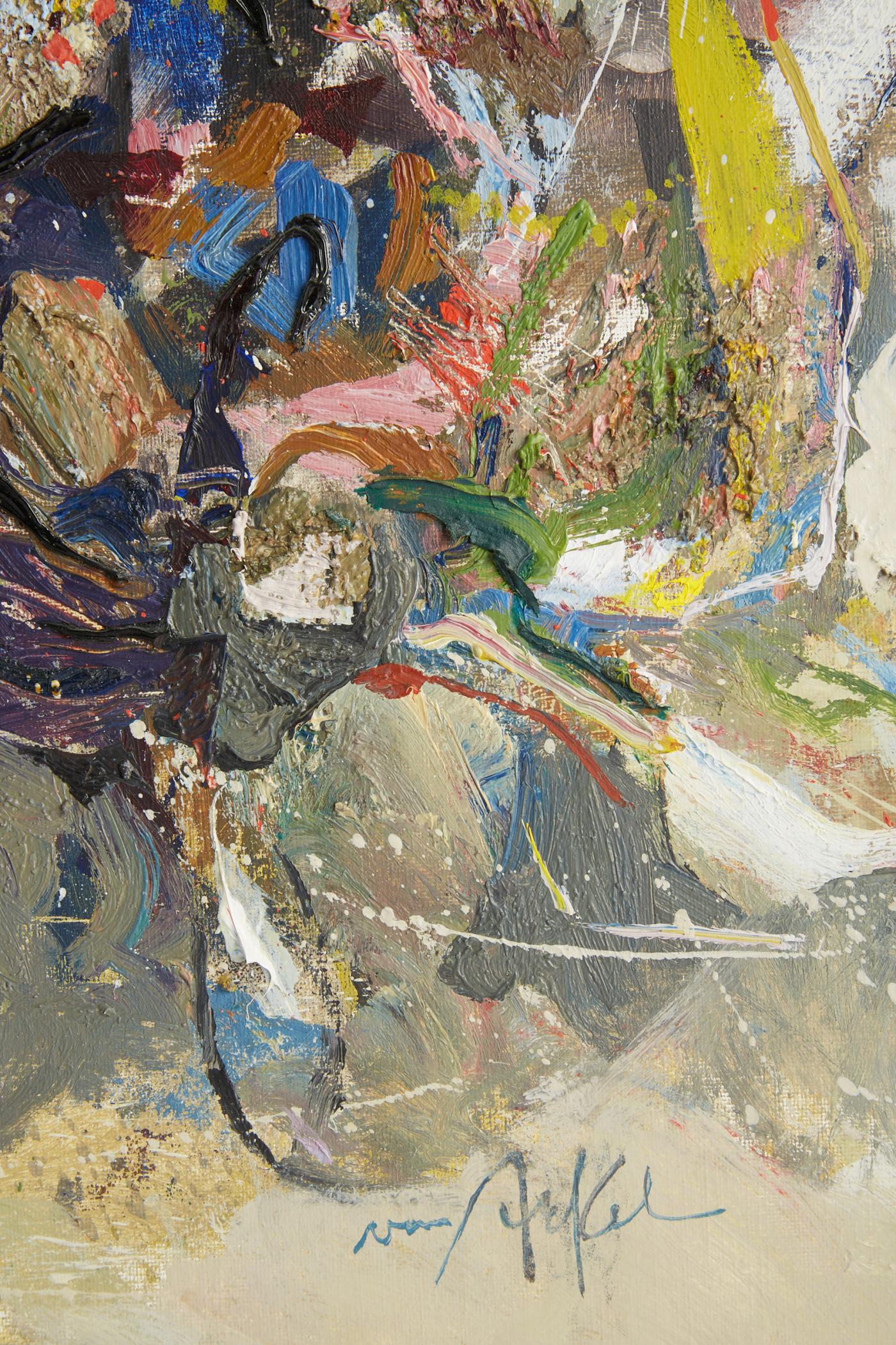 Adrian van Arkel - Abstract Painitng by Adrian van Arkel (b. 1924)