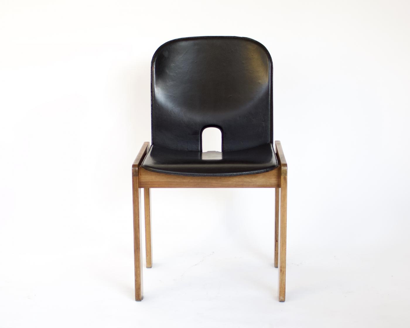 Afra & Tobia Scarpa - AFRA & TOBIA SCARPA SET OF FOUR MODEL 121 DINNG ...