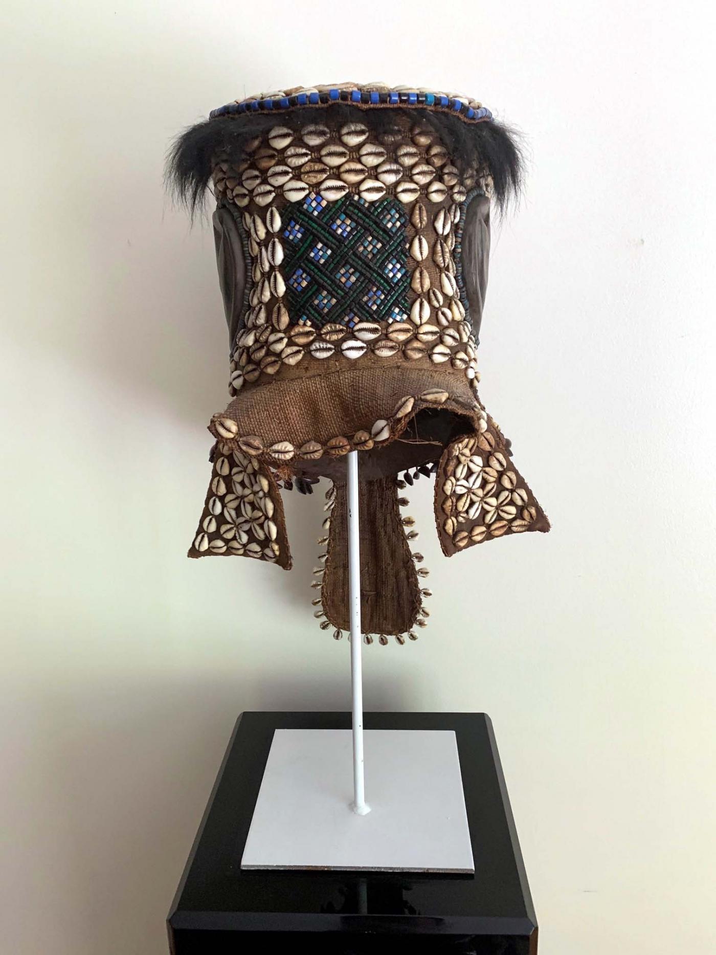 African Kuba Helmet Mask