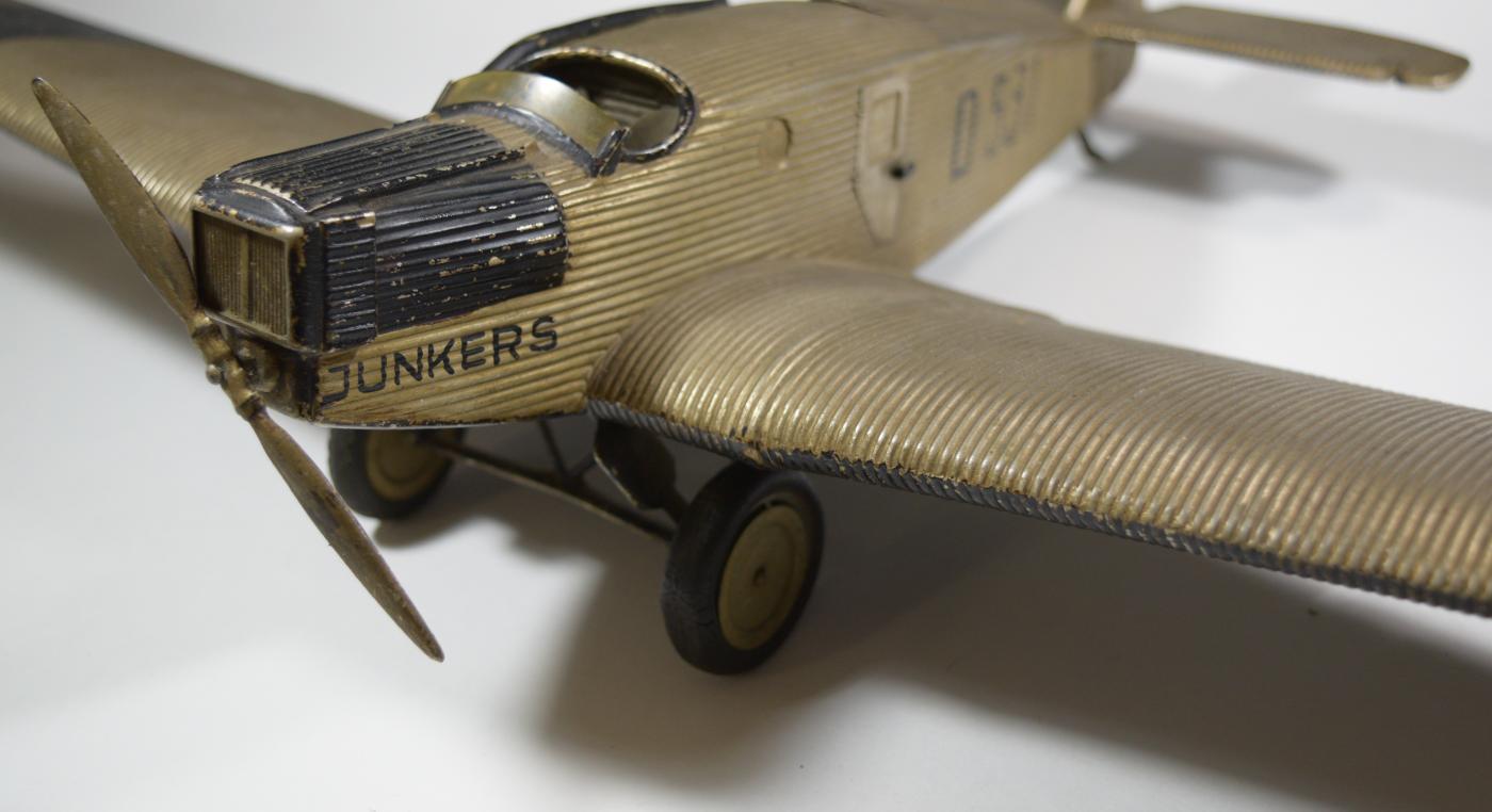 Airplane Manufacturers Scale Model of a Junkers W 34