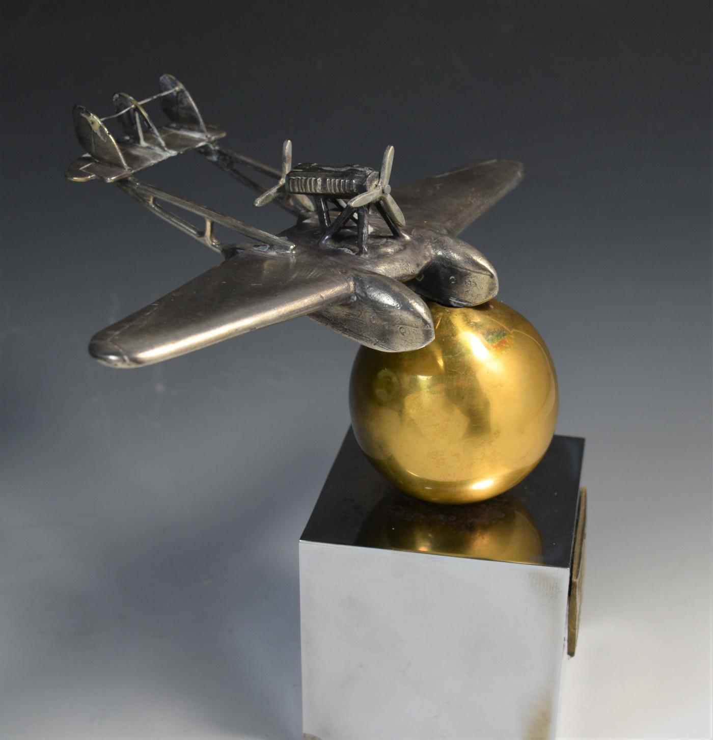 Airplane Trophy 1933 Century of Progress World's Fair Italy