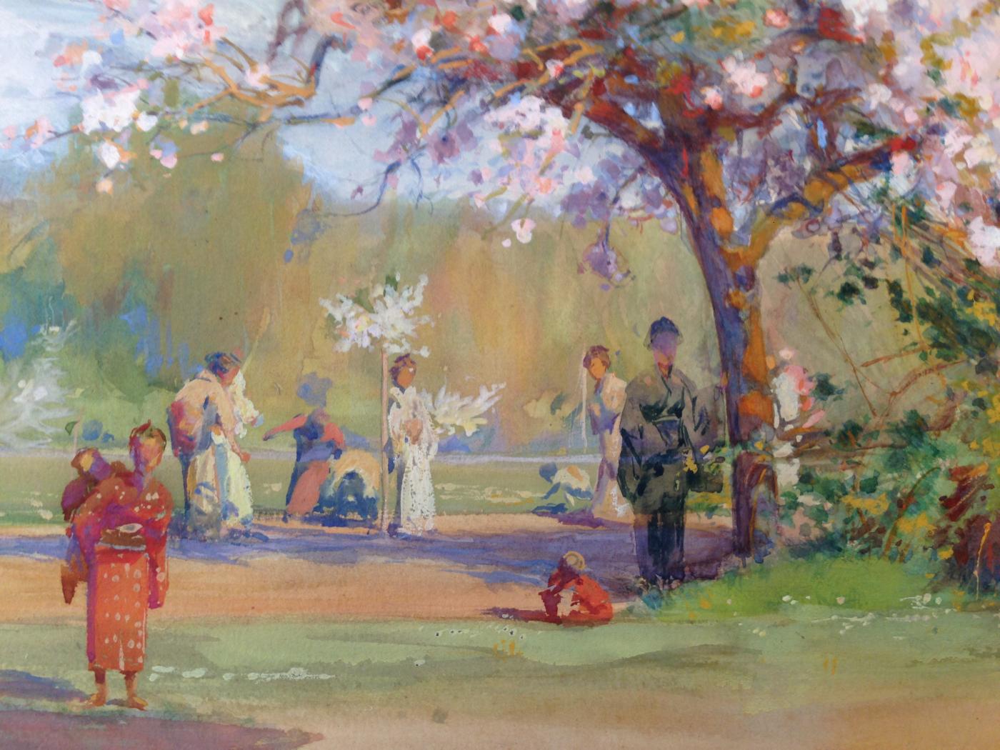 Albert Herter - "Cherry Blossoms"