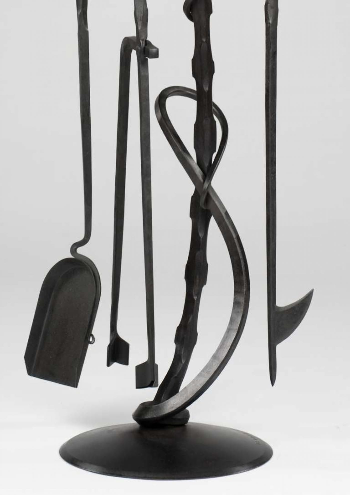 Albert Paley - Albert Paley Forged Fireplace Tools