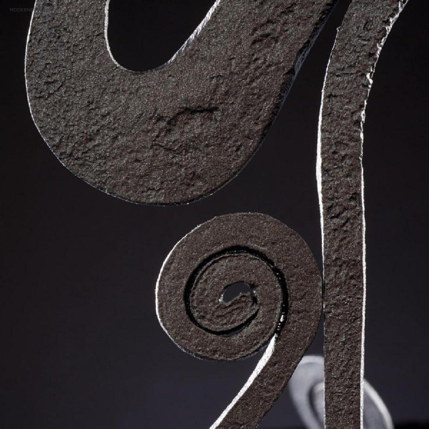 Albert Paley - EARLY WROUGHT IRON CANDLESTICK/SCULPTURE BY ALBERT PALEY ...