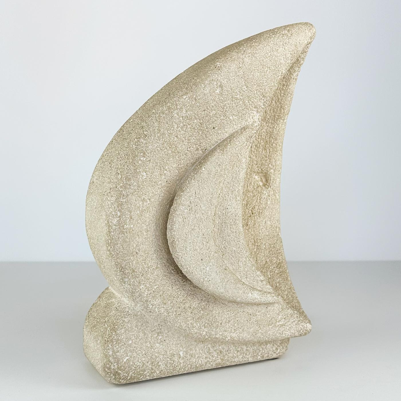 Albert Tormos - Albert Tormos Carved Limestone Table Lamp