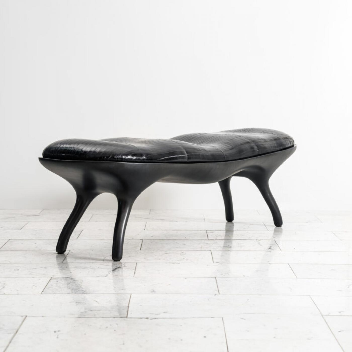Alex Roskin - Alex Roskin, Blackened Biche Bench, USA, 2022