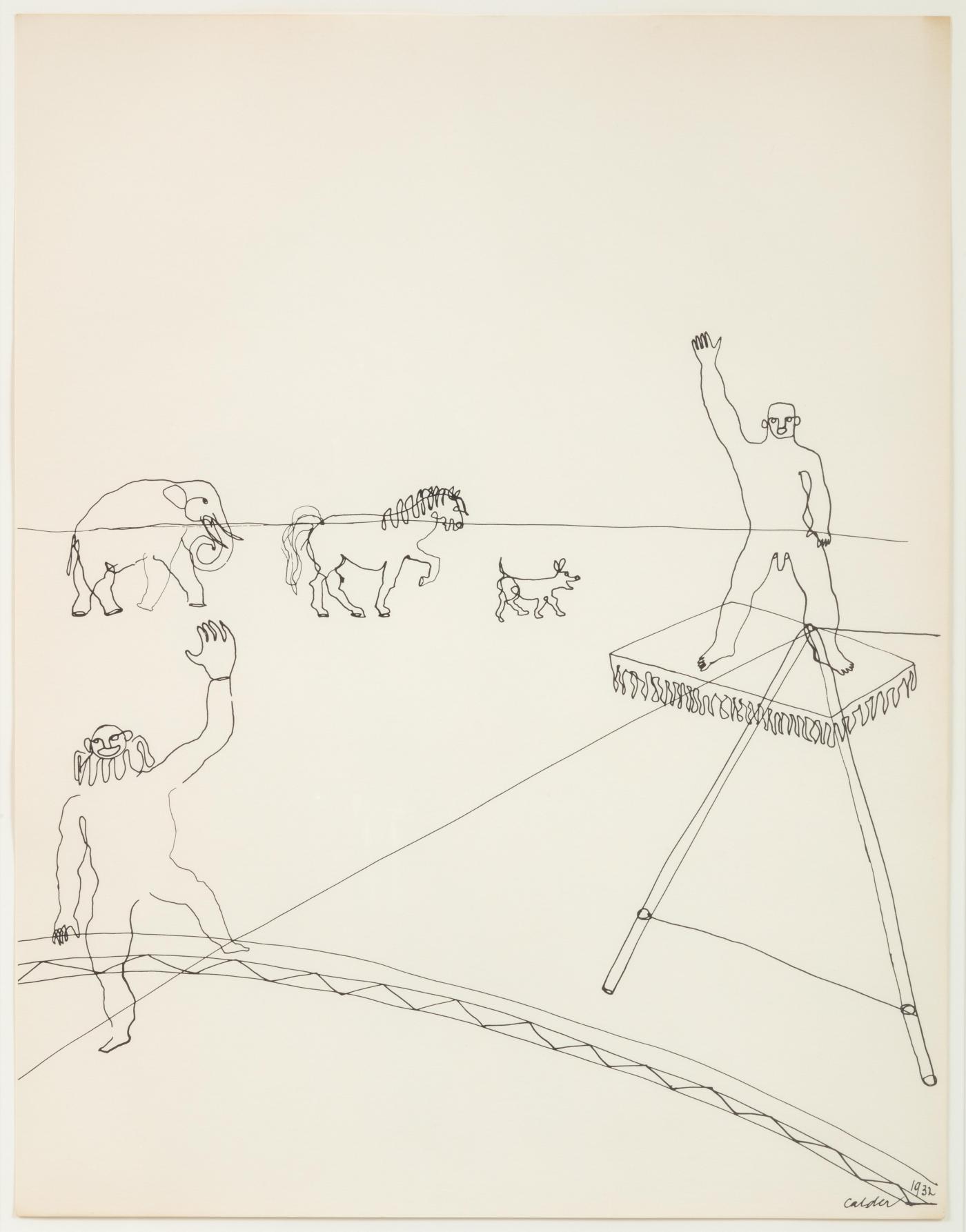 Alexander Calder - Calder's Circus Complete Set of Lithographs Signed ...