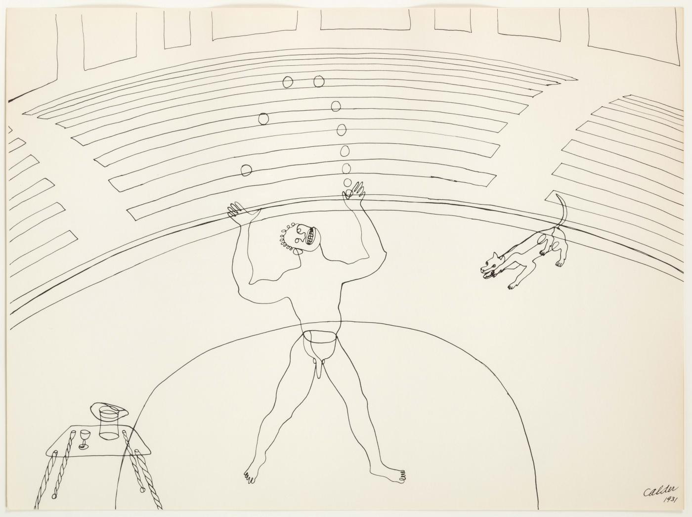 Alexander Calder - Calder's Circus Complete Set of Lithographs Signed ...