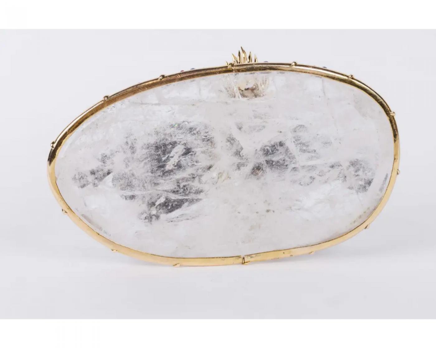 Alexandre Reza - Alexandre Reza, Rare Obsidian, Silver-Gilt, and Rock ...