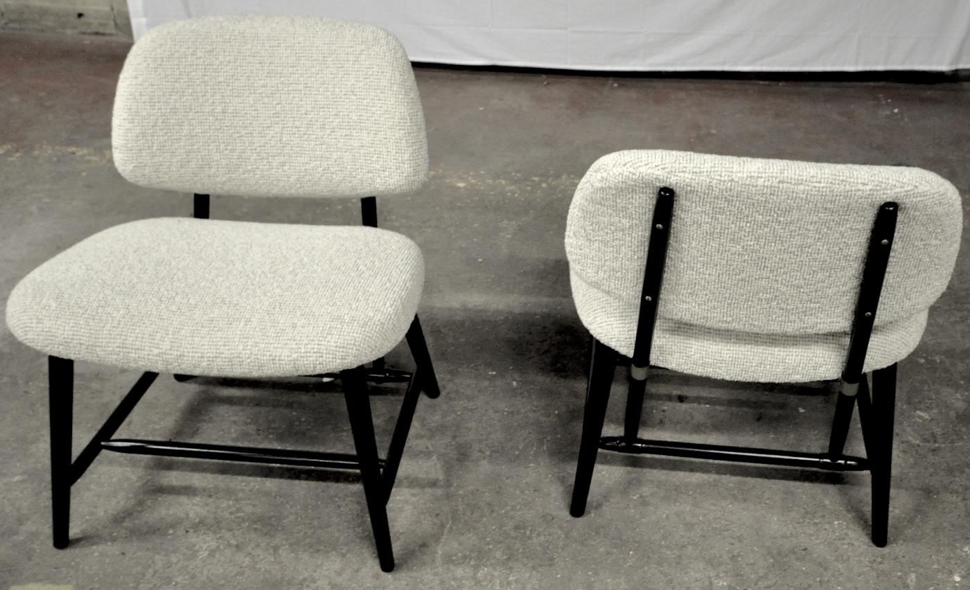 Alf Svensson - Alf Svensson Pair of Side Chairs Newly Covered in ...