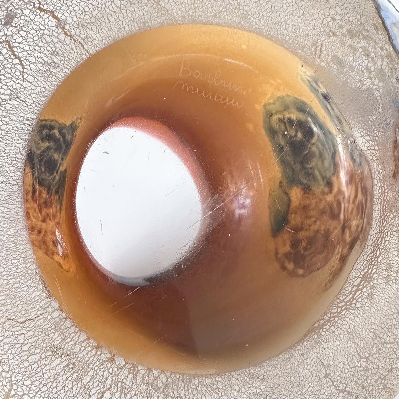 Alfredo Barbini - Rare Alfredo Barbini Large Scavo Murano Glass Vase