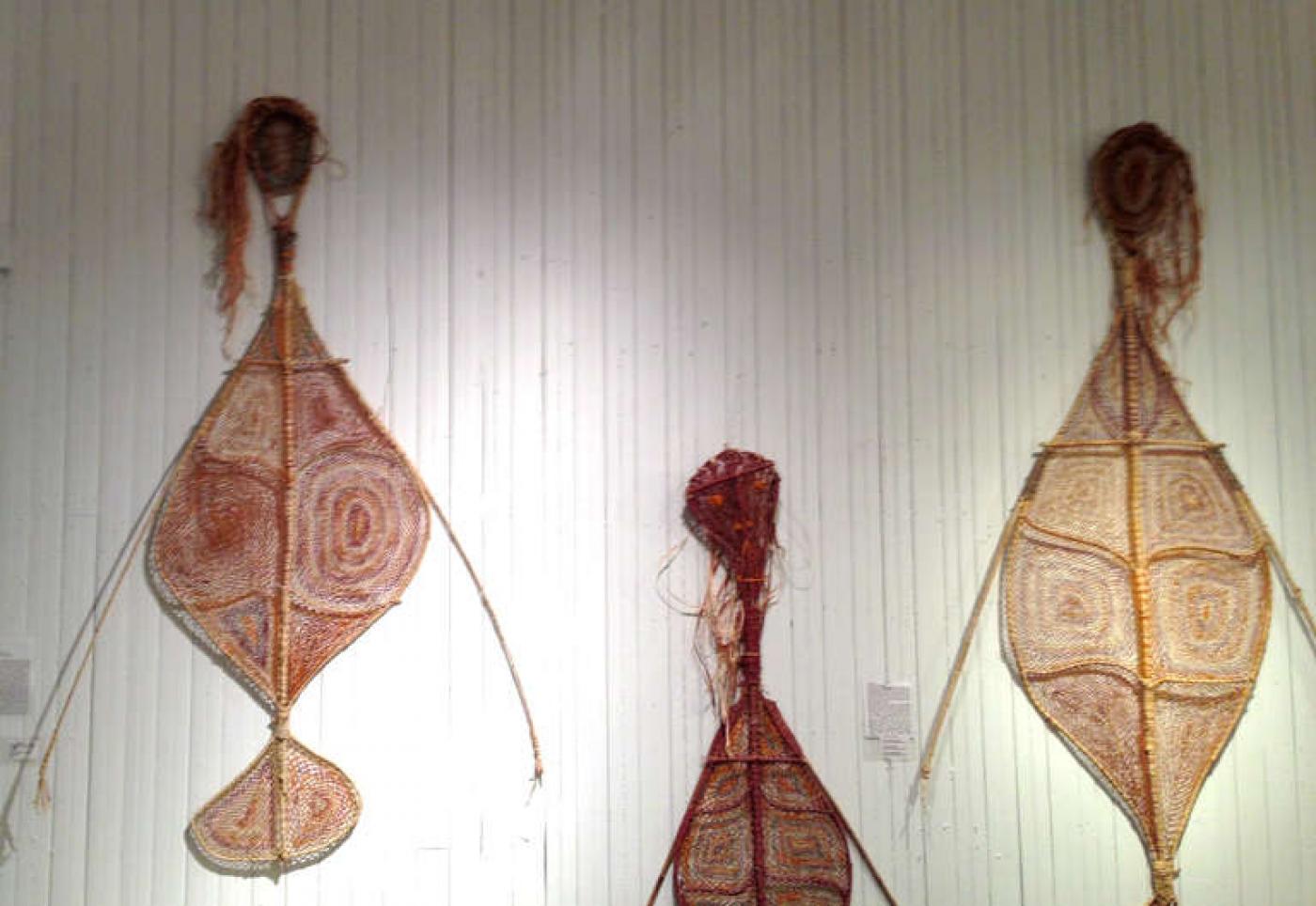 Allison Guwanjguwanj - Australian Aboriginal Yawkyawk Fiber Sculpture