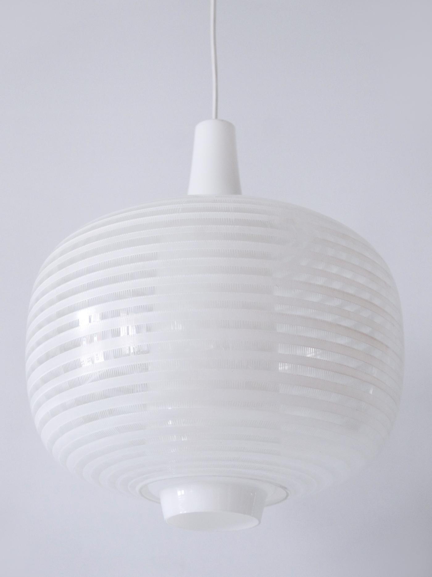 Aloys Gangkofner - Rare & Large Mid-Century Modern Pendant Lamp Napoli ...