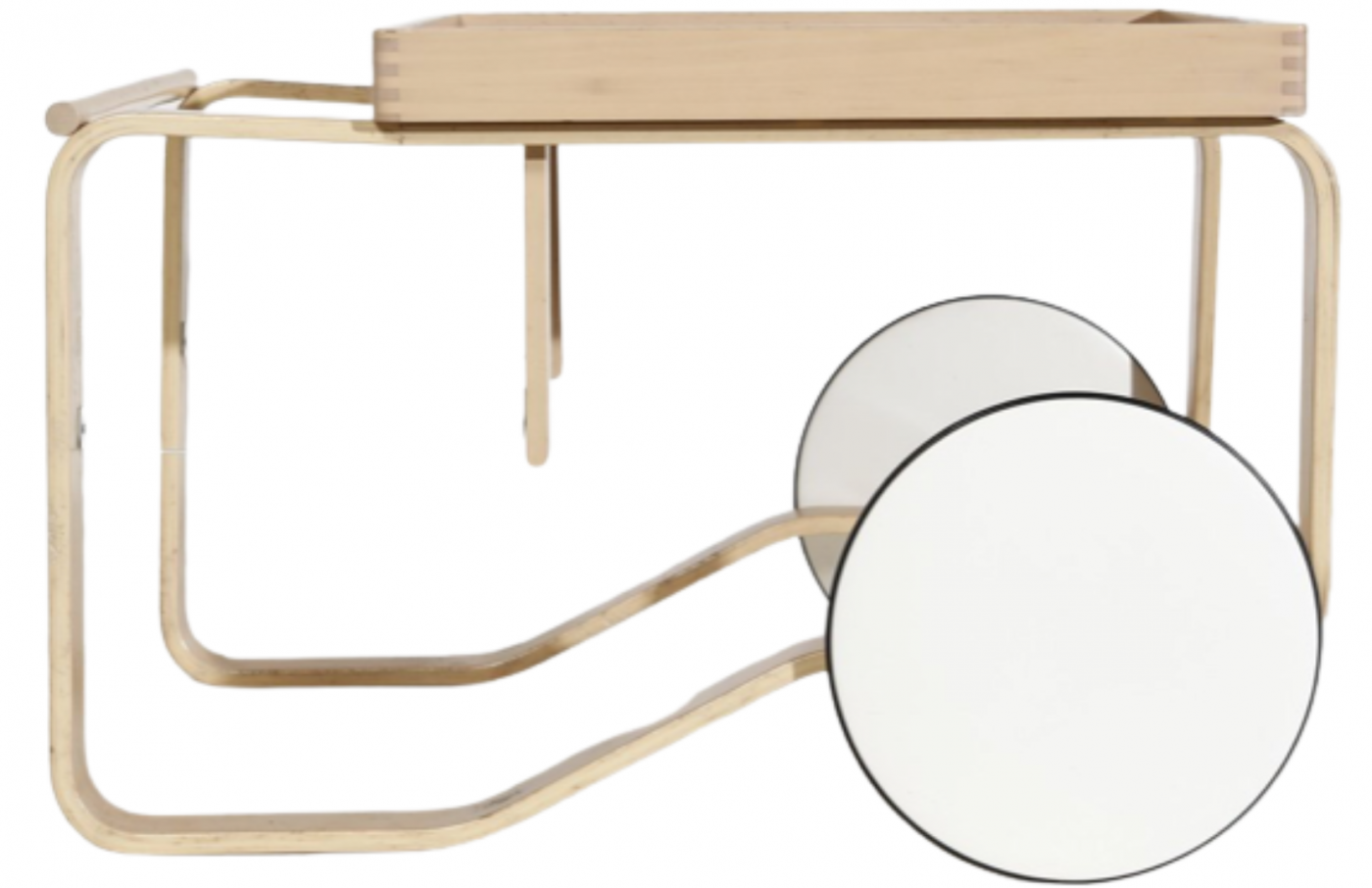 Alvar Aalto - Alvar Aalto Model 900 Tea Trolley