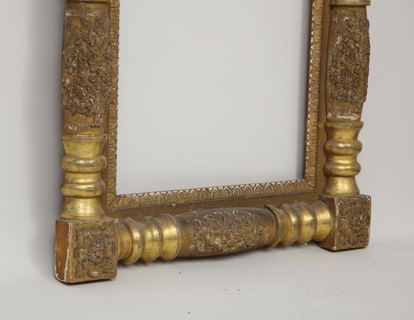 American Empire gilded picture frame